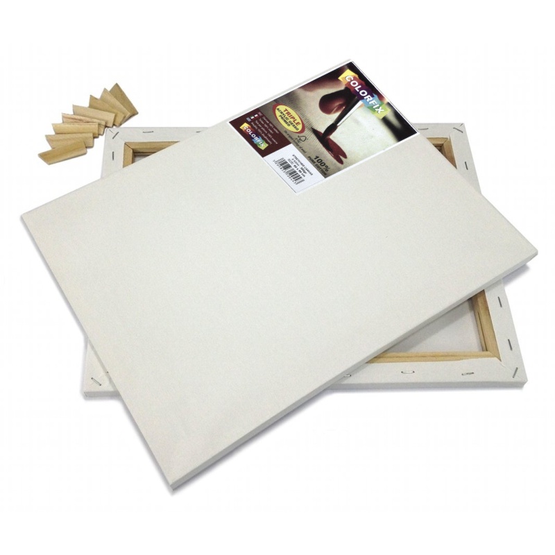 ΤΕΛΑΡΟ ΖΩΓΡΑΦΙΚΗΣ ΚΑΜΒΑΣ COLORFIX 40x40cm | Ferousis Store