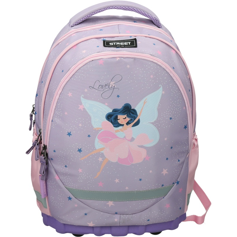 ΤΣΑΝΤΑ ΣΧΟΛΙΚΗ STREET FAIRY 31x16x43cm (με εργονομική πλάτη air system ...